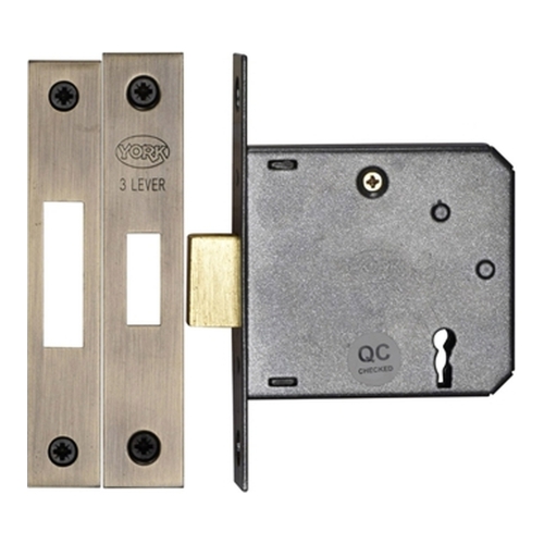 Heritage Brass 3 Lever Deadlocks