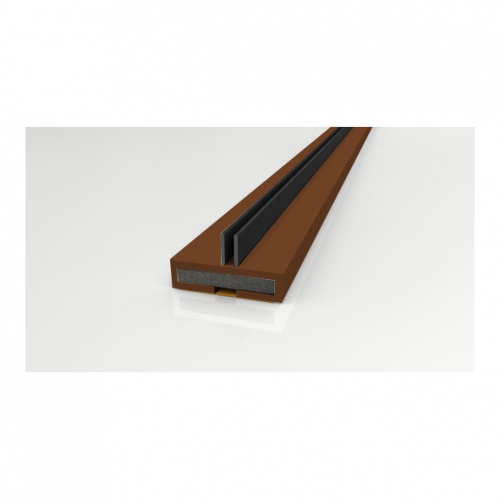 Fire and Smoke Intumescent Strips With Twin Blades